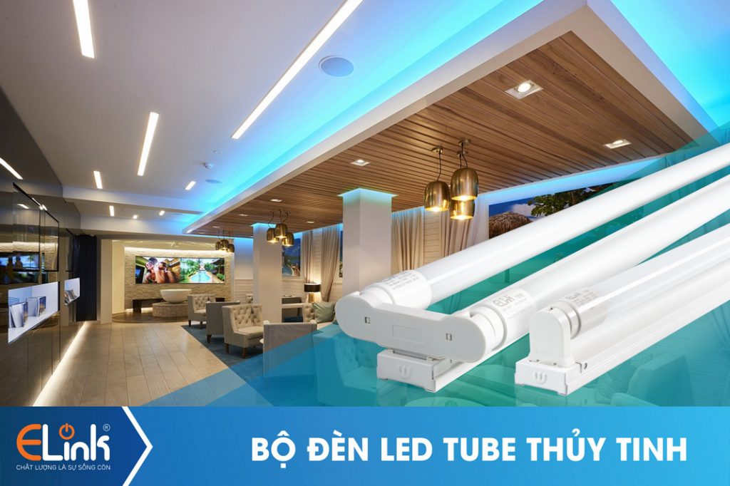 Bộ đèn LED TUBE thủy tinh 30W - ELink