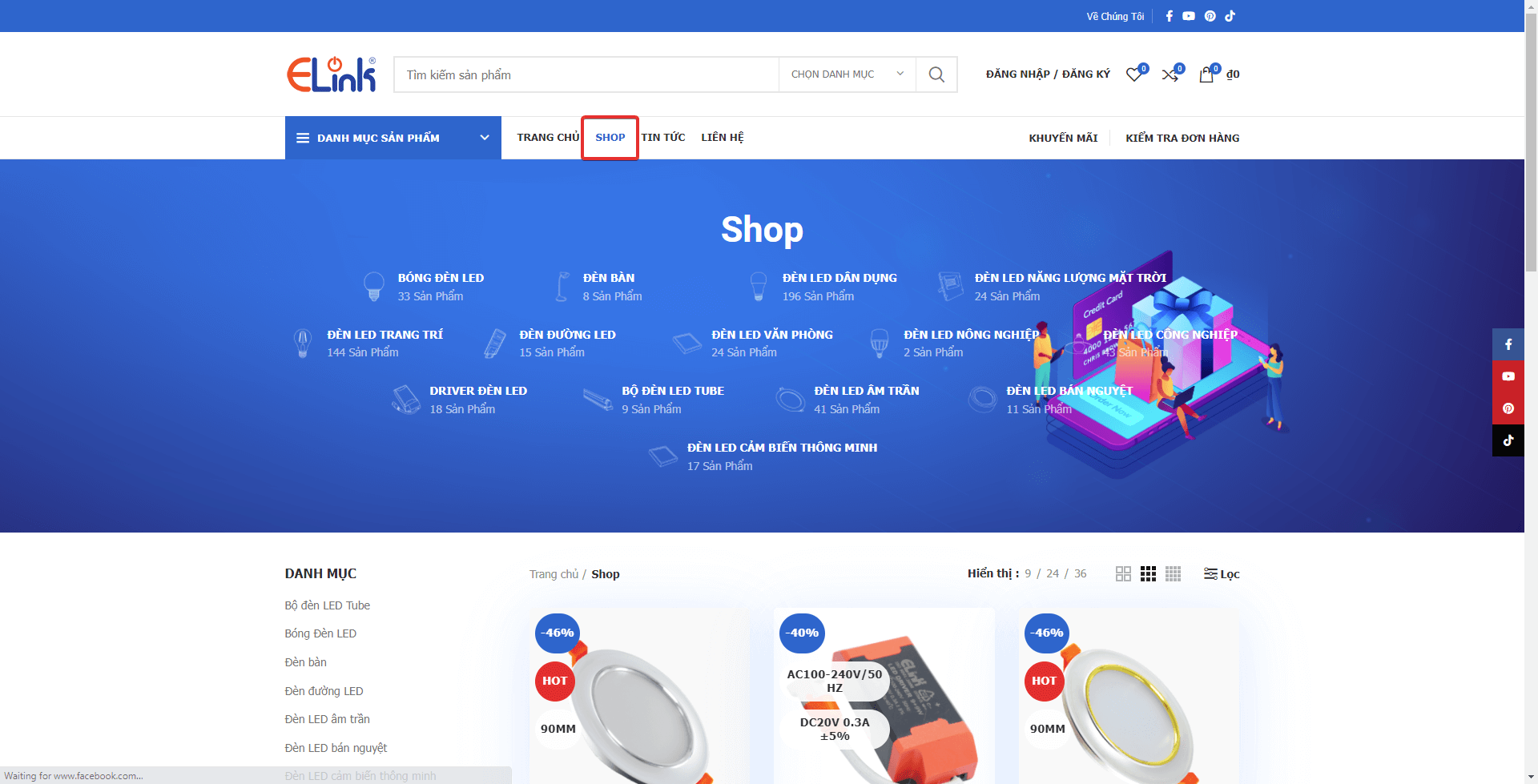 Hướng dẫn mua hàng tại website Elink Shop ? - ELink
